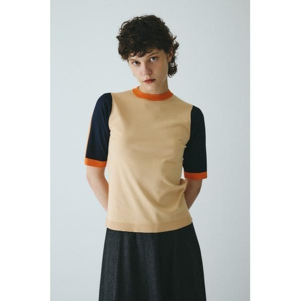 『セール実施中』ZOZO問い合わせ番号:96797335ショップ:HeRIN.CYE，ヘリンドットサイブランド:HeRIN.CYE，ヘリンドットサイ商品名:Color block knit tops　　カラーブロックニットトップスカテゴリ:...