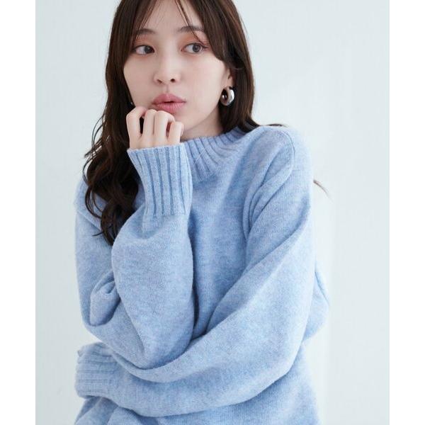 『セール実施中』ZOZO問い合わせ番号:96797473ショップ:natural couture，ナチュラルクチュールブランド:natural couture，ナチュラルクチュール商品名:ウール＆リサイクルポリブレンドニットプルオーバーカテ...