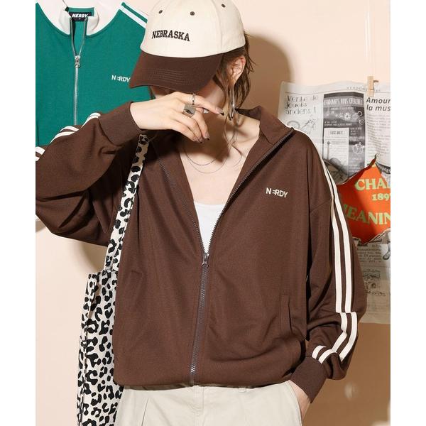 『タイムセール実施中』ZOZO問い合わせ番号:96797703ショップ:FUNALIVE，ファンアライブブランド:NERDY，ノルディ，FUNALIVE，ファンアライブ商品名:刺繍ロゴニューヨークトラックトップカテゴリ:トップス>ジャ...