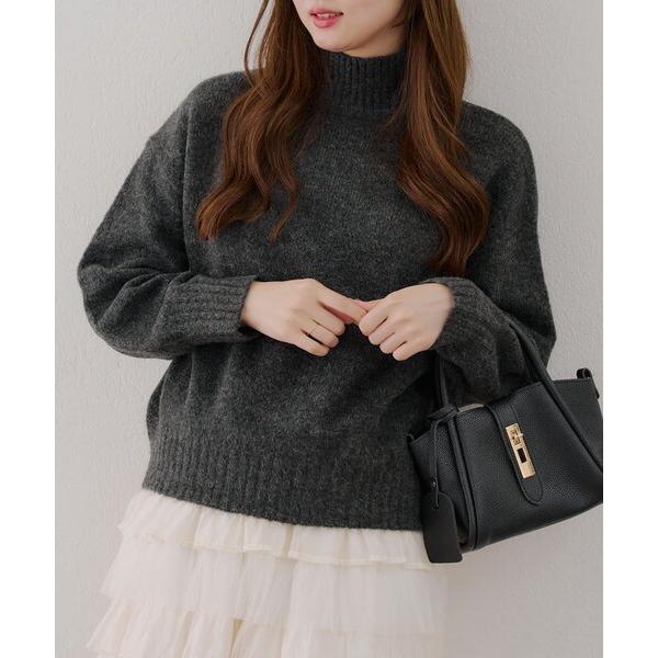 ZOZO問い合わせ番号:96797806ショップ:RMAF，リマインドミーアンドフォーエバーブランド:Remind me and forever，リマインドミーアンドフォーエバー商品名:【WEB先行予約】ヤクタッチハイネックプルオーバーカテ...