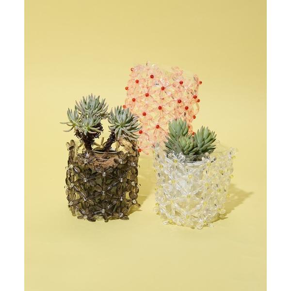 ZOZO問い合わせ番号:96797966ショップ:CASSELINI，キャセリーニブランド:Casselini，キャセリーニ商品名:Casselini HOME (キャセリーニ ホーム)フラワービーズミニ鉢カバーカテゴリ:インテリア>...