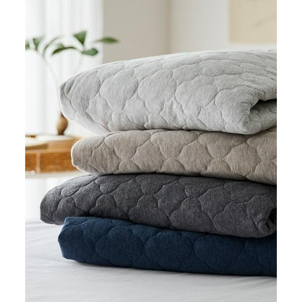 ZOZO問い合わせ番号:96798033ショップ:nissen，ニッセンブランド:COCOPLATZ interior，ココプラッツインテリア商品名:綿100%天竺ニットボックスシーツ一体型敷きパッド｜セミダブル【Coco Feel/ココフ...