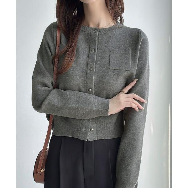 『タイムセール実施中』ZOZO問い合わせ番号:96798159ショップ:JUNOAH，ジュノアブランド:Meiru，メイル商品名:ボタンデザインクルーネックニットカーディガンカテゴリ:トップス>カーディガン/ボレロブランド品番:fre...