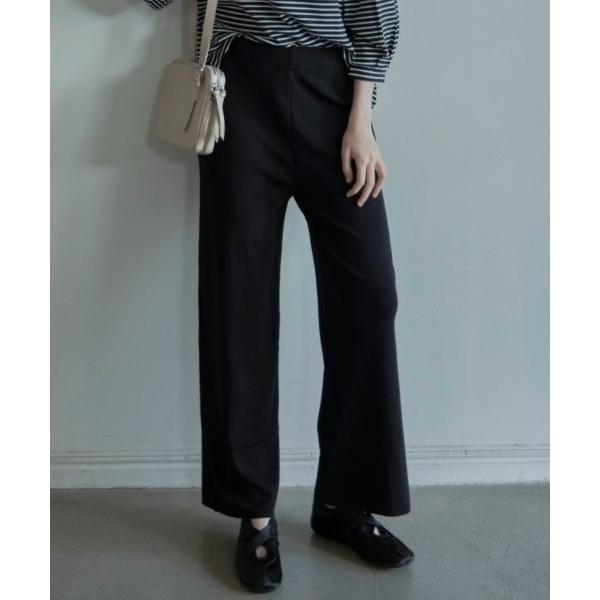 『タイムセール実施中』ZOZO問い合わせ番号:96798162ショップ:HONEY MI HONEY，ハニーミーハニーブランド:ALORA THE WAY，アロラザウェイ商品名:stretch knit wide pantsカテゴリ:パンツ...