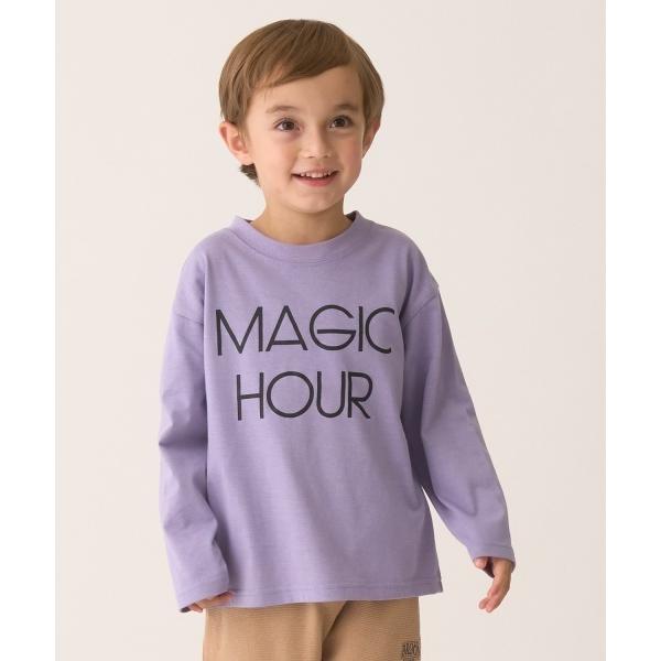 『セール実施中』ZOZO問い合わせ番号:96828582ショップ:petit main，プティマインブランド:b・ROOM，ビールーム商品名:【カイテキ天竺】選べる7パターンアソートロゴプリントTシャツカテゴリ:トップス>Tシャツ/カ...