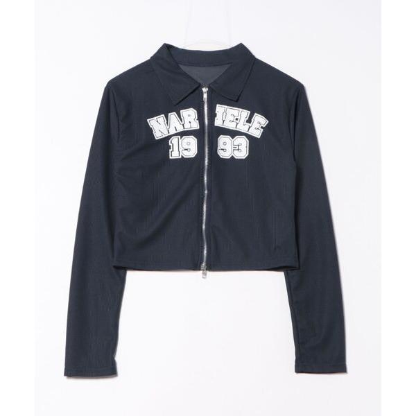 ZOZO問い合わせ番号:96829337ショップ:UP START，アップスタートブランド:CERCA，チェルカ商品名:[NARULA/ナルラ]カジュアル クロップド丈 ジップ トップス(CZ)カテゴリ:トップス>その他トップスブラン...