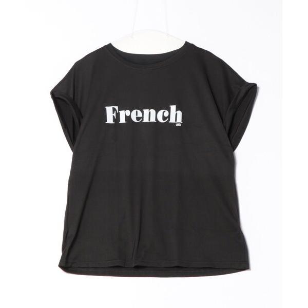 ZOZO問い合わせ番号:96829376ショップ:UP START，アップスタートブランド:CERCA，チェルカ商品名:[NARULA/ナルラ]フレンチ ロゴ プリント Tシャツ(CZ)カテゴリ:トップス>Tシャツ/カットソーブランド...