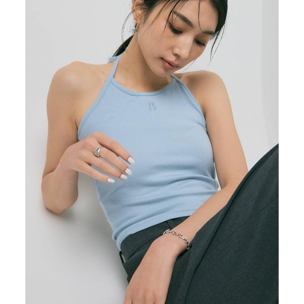 『セール実施中』ZOZO問い合わせ番号:96830159ショップ:BLUE×PALANG，ブルーパランブランド:BLUE×PALANG，ブルーパラン商品名:HALTER NECK TOPカテゴリ:トップス>Tシャツ/カットソーブランド...