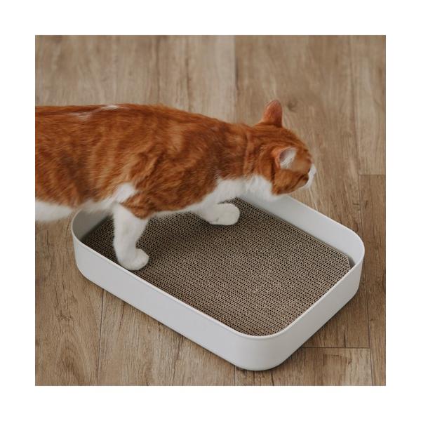 ※このアイテムは返品・交換対象外商品です。ZOZO問い合わせ番号:96831251ショップ:無印良品，ムジルシリョウヒンブランド:無印良品，ムジルシリョウヒン商品名:ダンボール　爪とぎ　２個セットカテゴリ:ペットグッズ>その他ペットグ...