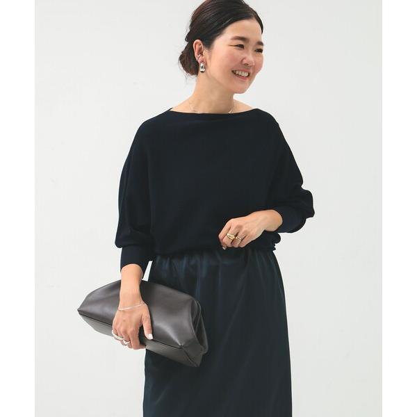 ZOZO問い合わせ番号:96831667ショップ:BEAMS WOMEN，ビームスウィメンブランド:Demi-Luxe BEAMS，デミルクス ビームス商品名:ボートネック レディ ニット .Mカテゴリ:トップス>ニット/セーターブラ...