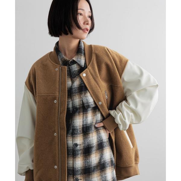 『タイムセール実施中』ZOZO問い合わせ番号:96834979ショップ:LOWRYS FARM，ローリーズファームブランド:LOWRYS FARM，ローリーズファーム商品名:【LFM(U)】ウーリーテックスタジャン　 494444カテゴリ:...