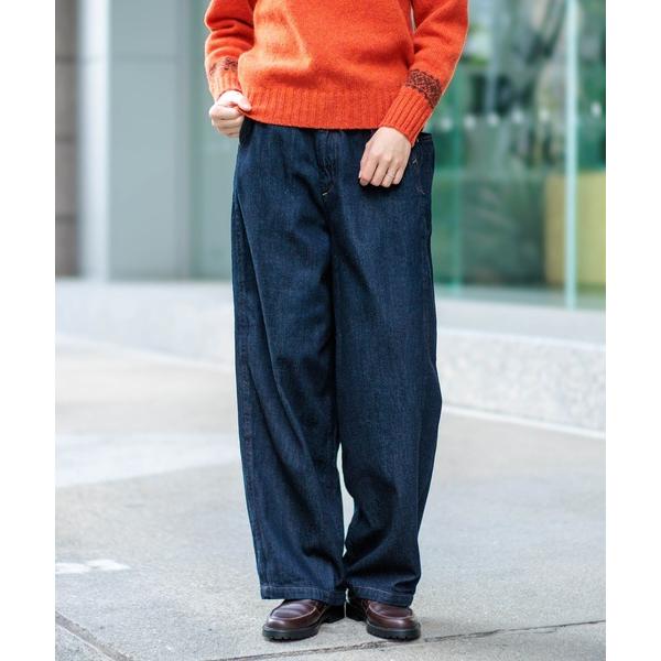 ZOZO問い合わせ番号:96863290ショップ:DOMINGO，ドミンゴブランド:D.M.G.，ドミンゴ，DOMINGO，ドミンゴ商品名:[D.M.G. / ディーエムジー] 11ozデニム ボリュームイージーパンツカテゴリ:パンツ&gt...