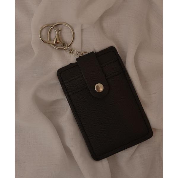 『タイムセール実施中』ZOZO問い合わせ番号:96863868ショップ:Mayree，メイリーブランド:Mayree，メイリー商品名:【resonance】シンプルデザイン キーチェーン付き カードケース/パスケース【ICカード/社員証】カ...