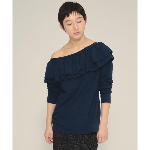 『タイムセール実施中』ZOZO問い合わせ番号:96863875ショップ:JEANASIS，ジーナシスブランド:eL，エル，JEANASIS，ジーナシス商品名:【eL】Frill Offshoulder Pullover LS/583672カ...