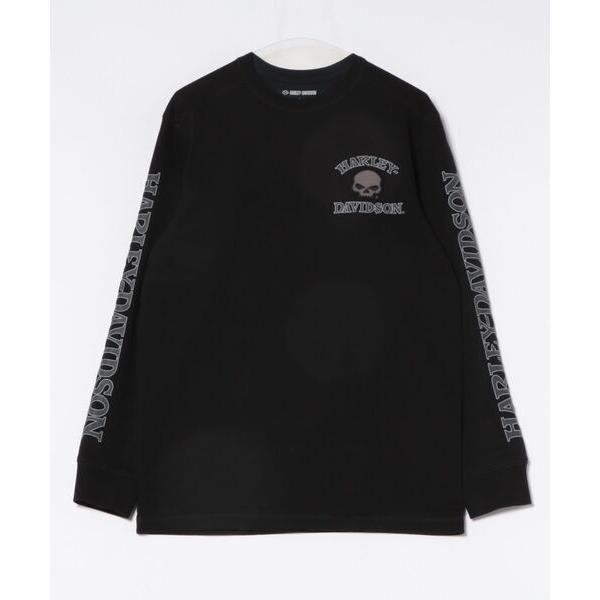 ZOZO問い合わせ番号:96864871ショップ:HARLEY-DAVIDSON，ハーレーダビッドソンブランド:Harley-Davidson，ハーレーダビッドソン商品名:ウィリー G(TM)スカル ロングスリーブ T シャツカテゴリ:トッ...