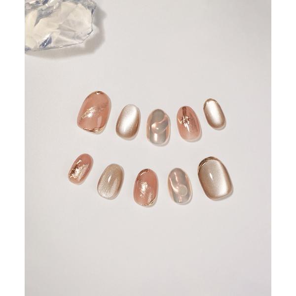 『タイムセール実施中』※このアイテムは返品・交換対象外商品です。コスメ商品ZOZO問い合わせ番号:96865040ショップ:Anail，エーネイルブランド:Anail，エーネイル商品名:3D水光ネイルピンクニュアンスマグネットゴールドミラー...