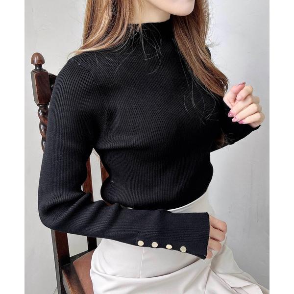 『タイムセール実施中』ZOZO問い合わせ番号:96896197ショップ:INGNI，イングブランド:INGNI，イング商品名:【WEB限定】ボトル袖金ボタンニットカテゴリ:トップス>ニット/セーターブランド品番:1999-900109...