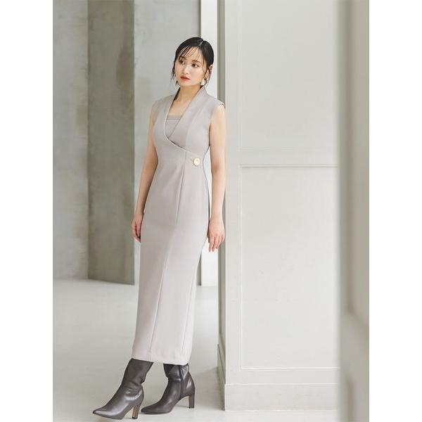 『セール実施中』ZOZO問い合わせ番号:96896319ショップ:SNIDEL，スナイデルブランド:SNIDEL，スナイデル商品名:レイヤードライクジレワンピースカテゴリ:ワンピース/ドレス>ワンピースブランド品番:SWFO25411...