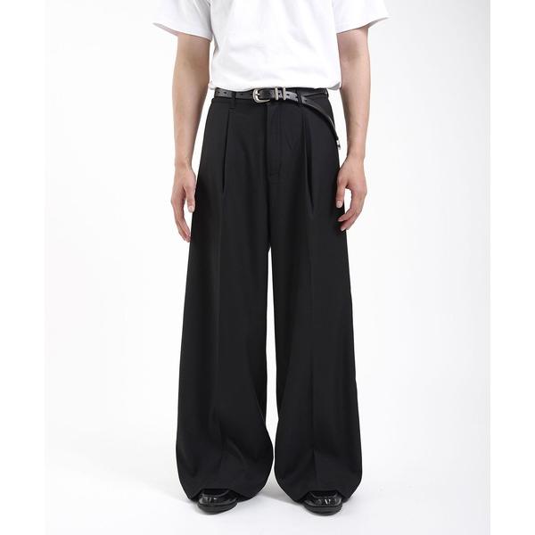 ZOZO問い合わせ番号:96896521ショップ:apres jour mignon，アプレジュールミニョンブランド:Regen Glanz，レーゲングランツ商品名:single pleat buggy slacks/ワンタックバギースラッ...