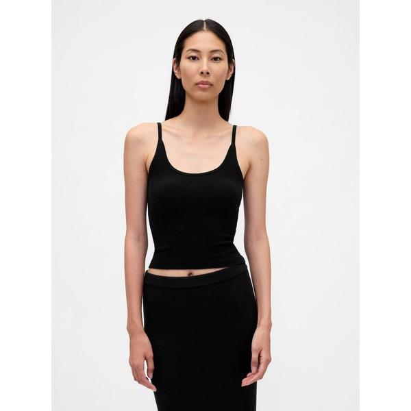 『タイムセール実施中』ZOZO問い合わせ番号:96927465ショップ:GAP，ギャップブランド:GAP，ギャップ商品名:CashSoft カシミヤタッチ ストレッチ クロップド タンクトップカテゴリ:トップス>ニット/セーターブラン...