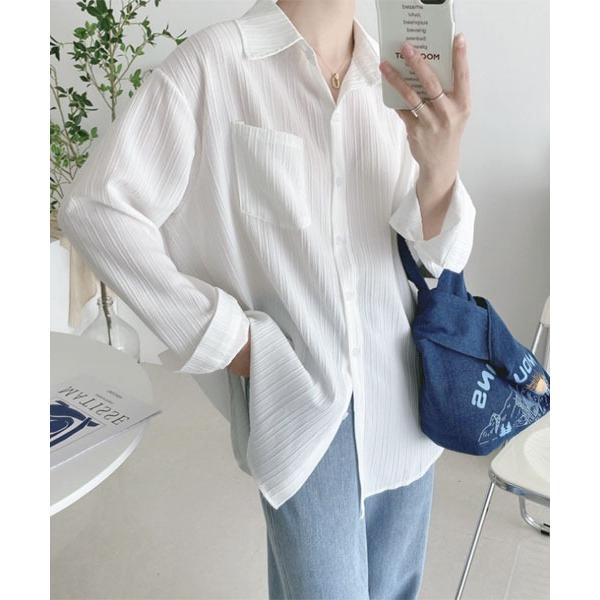『セール実施中』ZOZO問い合わせ番号:96958863ショップ:TONE，トーンブランド:i-dare，アイディア，TONE SELECT WEAR，トーンセレクトウェア商品名:【i-dare】オーバー サイズ 長袖 シアー シャツカテゴ...
