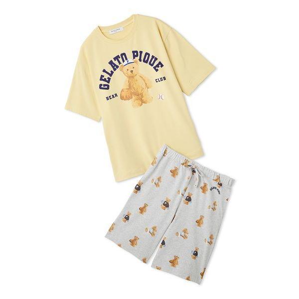 『セール実施中』ZOZO問い合わせ番号:96959119ショップ:gelato pique，ジェラート　ピケブランド:gelato pique，ジェラートピケ商品名:【ONLINE限定】【HOMME】スポーティーベアワンポイントTシャツ＆総...