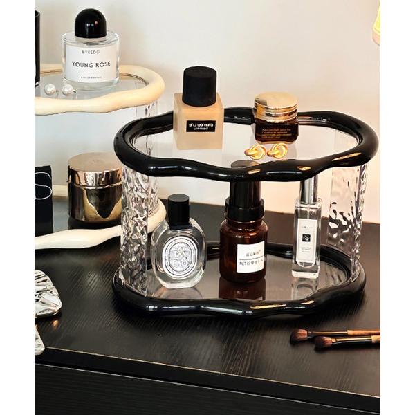 『タイムセール実施中』ZOZO問い合わせ番号:96959286ショップ:Port，ポートブランド:Port，ポート商品名:【 Sowel. / ソエル 】 ぷっくり ウェーブ 2段 クリア 収納ケース #カテゴリ:インテリア>収納グッ...