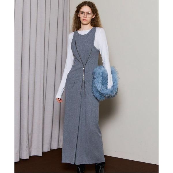 『タイムセール実施中』ZOZO問い合わせ番号:96959806ショップ:MAISON SPECIAL，メゾン スペシャルブランド:MAISON SPECIAL，メゾンスペシャル商品名:Front Zip Layered Dress/フロント...