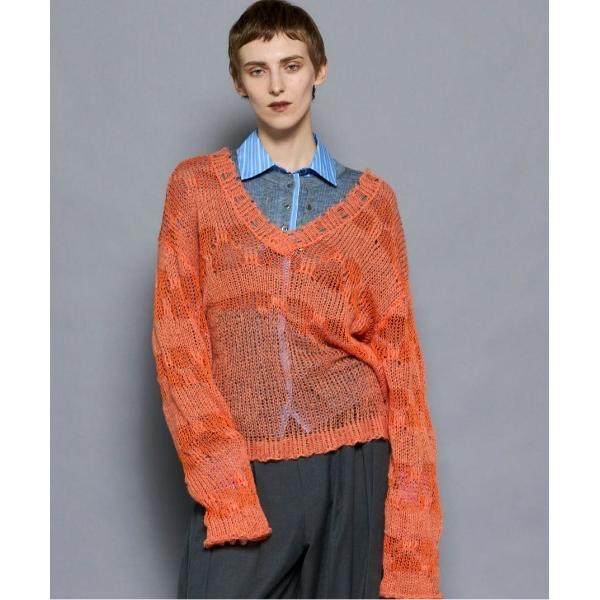 『タイムセール実施中』ZOZO問い合わせ番号:96959855ショップ:MAISON SPECIAL，メゾン スペシャルブランド:MAISON SPECIAL，メゾンスペシャル商品名:V-neck Low Gauge Pullover Kn...