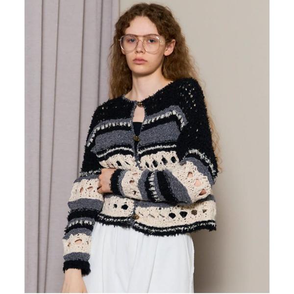 『タイムセール実施中』ZOZO問い合わせ番号:96959859ショップ:MAISON SPECIAL，メゾン スペシャルブランド:MAISON SPECIAL，メゾンスペシャル商品名:Hand-knitted Cardigan/ハンドカーデ...