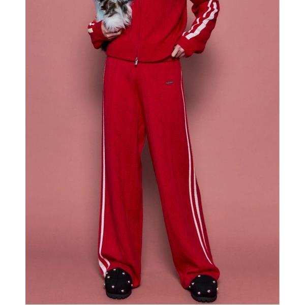 『タイムセール実施中』ZOZO問い合わせ番号:96959918ショップ:MAISON SPECIAL，メゾン スペシャルブランド:MAISON SPECIAL，メゾンスペシャル商品名:Openwork Knitting Track Pant...