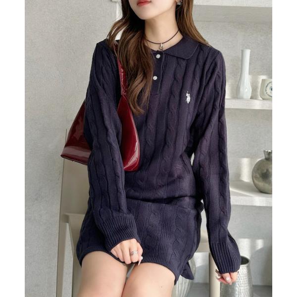 『タイムセール実施中』ZOZO問い合わせ番号:96960091ショップ:Ada.，エイダブランド:U.S. POLO ASSN.，ユーエスポロアッスン，Ada.，エイダ商品名:【Ada.別注 U.S. POLO ASSN】ケーブル ポロニッ...