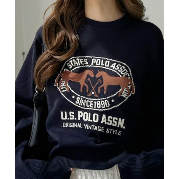 『タイムセール実施中』ZOZO問い合わせ番号:96960092ショップ:Ada.，エイダブランド:U.S. POLO ASSN.，ユーエスポロアッスン，Ada.，エイダ商品名:【Ada.別注 U.S. POLO ASSN】ジャガードロゴ ボ...