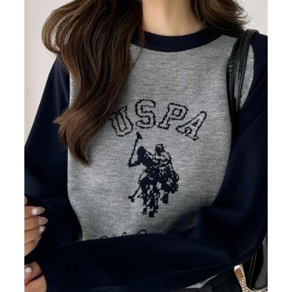 『タイムセール実施中』ZOZO問い合わせ番号:96960094ショップ:Ada.，エイダブランド:U.S. POLO ASSN.，ユーエスポロアッスン，Ada.，エイダ商品名:【Ada.別注 U.S. POLO ASSN】ラグラン ジャガー...