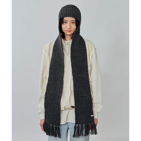 『タイムセール実施中』ZOZO問い合わせ番号:96960471ショップ:OVERRIDE，オーバーライドブランド:OVERRIDE，オーバーライド商品名:OVERRIDE  KNIT SCARF FLIGHTCAP SGP / オーバーライ...