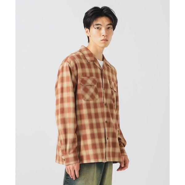 『セール実施中』ZOZO問い合わせ番号:96991120ショップ:BEAMS HEART，ビームスハートブランド:BEAMS HEART，ビームスハート商品名:【ユニセックス】ポリエステル レーヨン オンブレーチェック シャツカテゴリ:トッ...