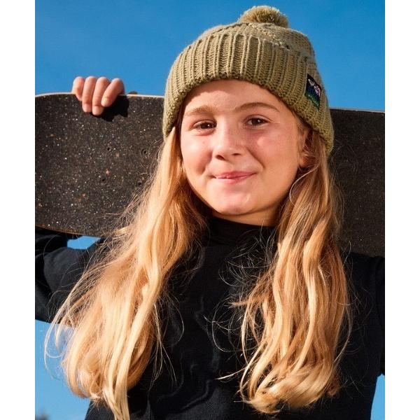 ZOZO問い合わせ番号:96991408ショップ:ROXY/QUIKSILVER，ロキシー/クイックシルバーブランド:ROXY，ロキシー商品名:PETITE HANG FIVE/ロキシーキッズニットキャップ・ビーニーカテゴリ:帽子>ニ...