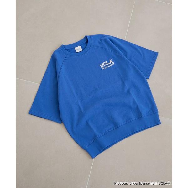 『セール実施中』ZOZO問い合わせ番号:96991639ショップ:coen，コーエンブランド:UCLA，ユーシーエルエー，coen，コーエン商品名:【UCLA 別注】 カレッジプリント裏毛ハーフスリーブプルオーバーカテゴリ:トップス>...