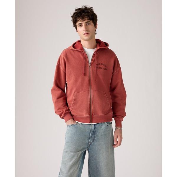 『セール実施中』ZOZO問い合わせ番号:96992024ショップ:Levi's，リーバイスブランド:Levi's，リーバイス商品名:Levi's/リーバイス Two Horse ジップアップ スウェットシャツカテゴリ:トップス>パーカ...