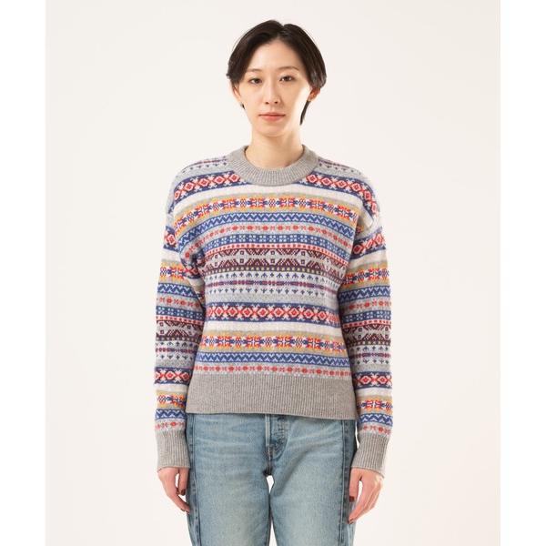 『セール実施中』ZOZO問い合わせ番号:96992154ショップ:Levi's，リーバイスブランド:Levi's，リーバイス商品名:Levi's/リーバイス INES フェアアイルセーターカテゴリ:トップス>ニット/セーターブランド品...