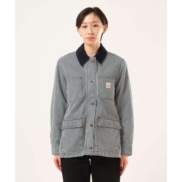 『セール実施中』ZOZO問い合わせ番号:96992163ショップ:Levi's，リーバイスブランド:Levi's，リーバイス商品名:Levi's/リーバイス Bree Barn ストライプジャケットカテゴリ:ジャケット/アウター>デニ...