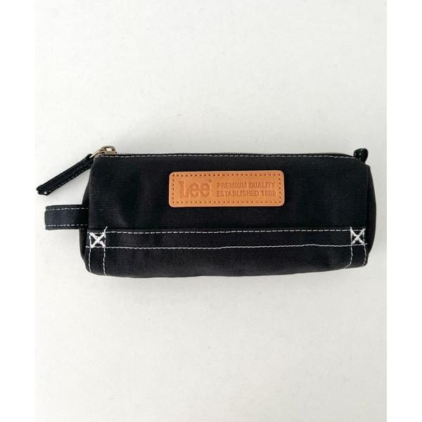 ZOZO問い合わせ番号:96992394ショップ:Outfitter lab，アウトフィッターラボブランド:Lee，リー商品名:Lee/リー 合皮パッチ ロゴ マルチポーチ/カジュアル 化粧ポーチ 小物入れ/キャンバス デニム ヒッコリーカ...