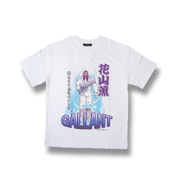 ZOZO問い合わせ番号:96992623ショップ:adamsJUGGLER，アダムスジャグラーブランド:adamsJUGGLER，アダムスジャグラー商品名:BAKI×WhimROTH ハナヤマカオルティーカテゴリ:トップス>Tシャツ/...