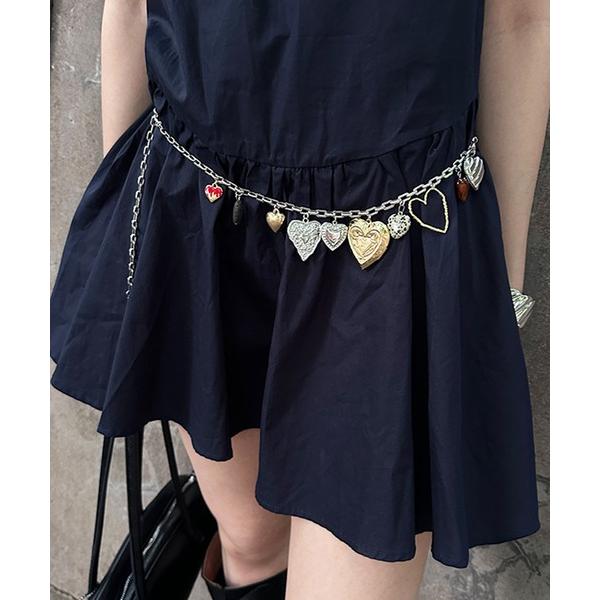 『タイムセール実施中』ZOZO問い合わせ番号:96992648ショップ:CERCA，チェルカブランド:HALEY PESCA，ヘーリーペスカ商品名:HALEY PESCA/2Way レトロハート　チェーンベルトカテゴリ:ファッション雑貨&g...