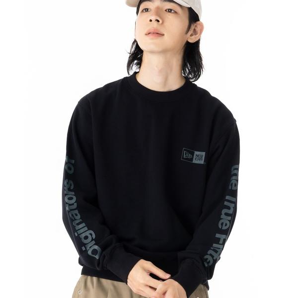 『タイムセール実施中』ZOZO問い合わせ番号:96993216ショップ:ONSPOTZ，オンスポッツブランド:NEW ERA，ニューエラ商品名:ニューエラ クルーネックスウェット ボックスロゴ ONSPOTZ別注カテゴリ:トップス>ス...