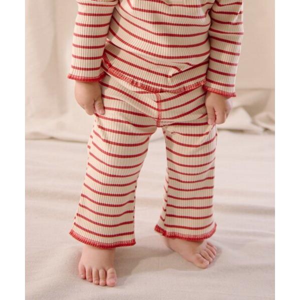 『セール実施中』ZOZO問い合わせ番号:96993849ショップ:CIAOPANIC TYPY，チャオパニックティピーブランド:CIAOPANIC TYPY，チャオパニックティピー商品名:【BABY】【Qinn】ボーダーリブレギンスパンツカ...