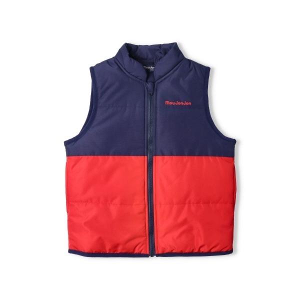 『タイムセール実施中』ZOZO問い合わせ番号:96994168ショップ:こどもの森e-shop，コドモノモリイーショップブランド:moujonjon，ムージョンジョン商品名:２５ＭＪタフタキリカエナカワタＶＳＴカテゴリ:ジャケット/アウター...