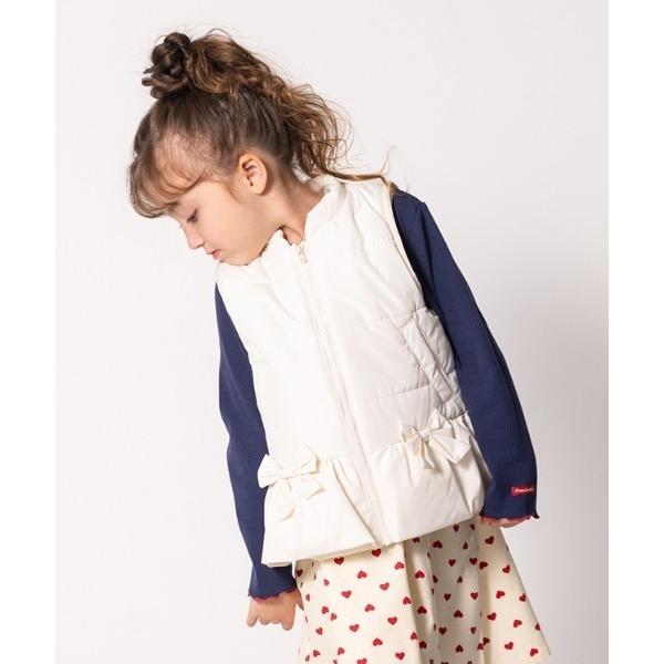 『セール実施中』ZOZO問い合わせ番号:96994179ショップ:こどもの森e-shop，コドモノモリイーショップブランド:moujonjon，ムージョンジョン商品名:２５ＭＪタフタナカワタＶＳＴカテゴリ:ジャケット/アウター>ダウン...