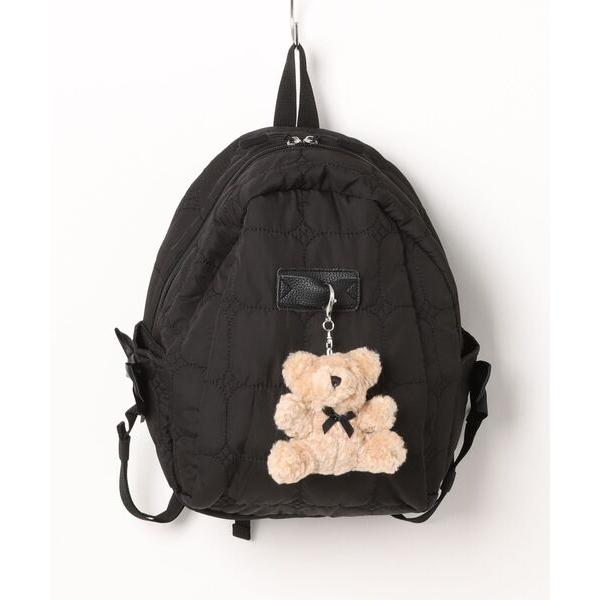 ZOZO問い合わせ番号:96994207ショップ:こどもの森e-shop，コドモノモリイーショップブランド:KIDS FOREST，キッズフォレスト商品名:マスコット付キルトリュックカテゴリ:バッグ>バックパック/リュックブランド品番...