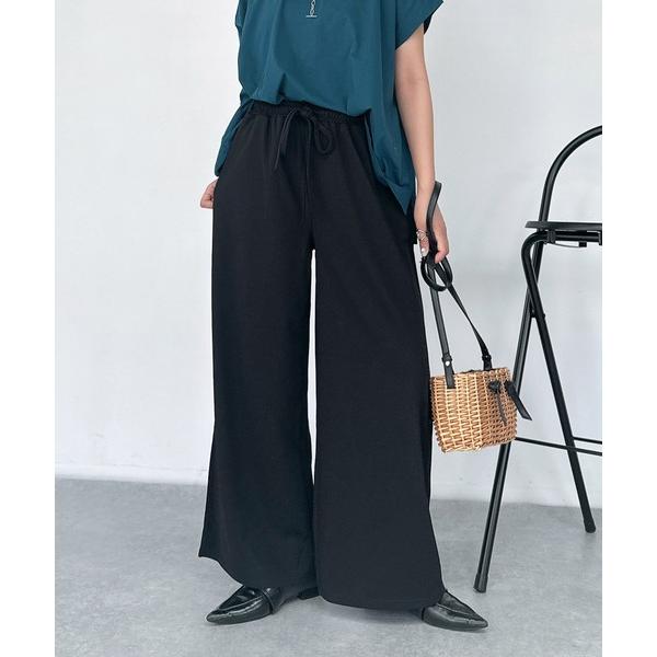 『タイムセール実施中』ZOZO問い合わせ番号:96994358ショップ:AS KNOW AS PLUS，アズノゥアズプラスブランド:AS KNOW AS plus，アズノゥアズプラス商品名:♪セミワイド ストレッチイージーパンツカテゴリ:パ...